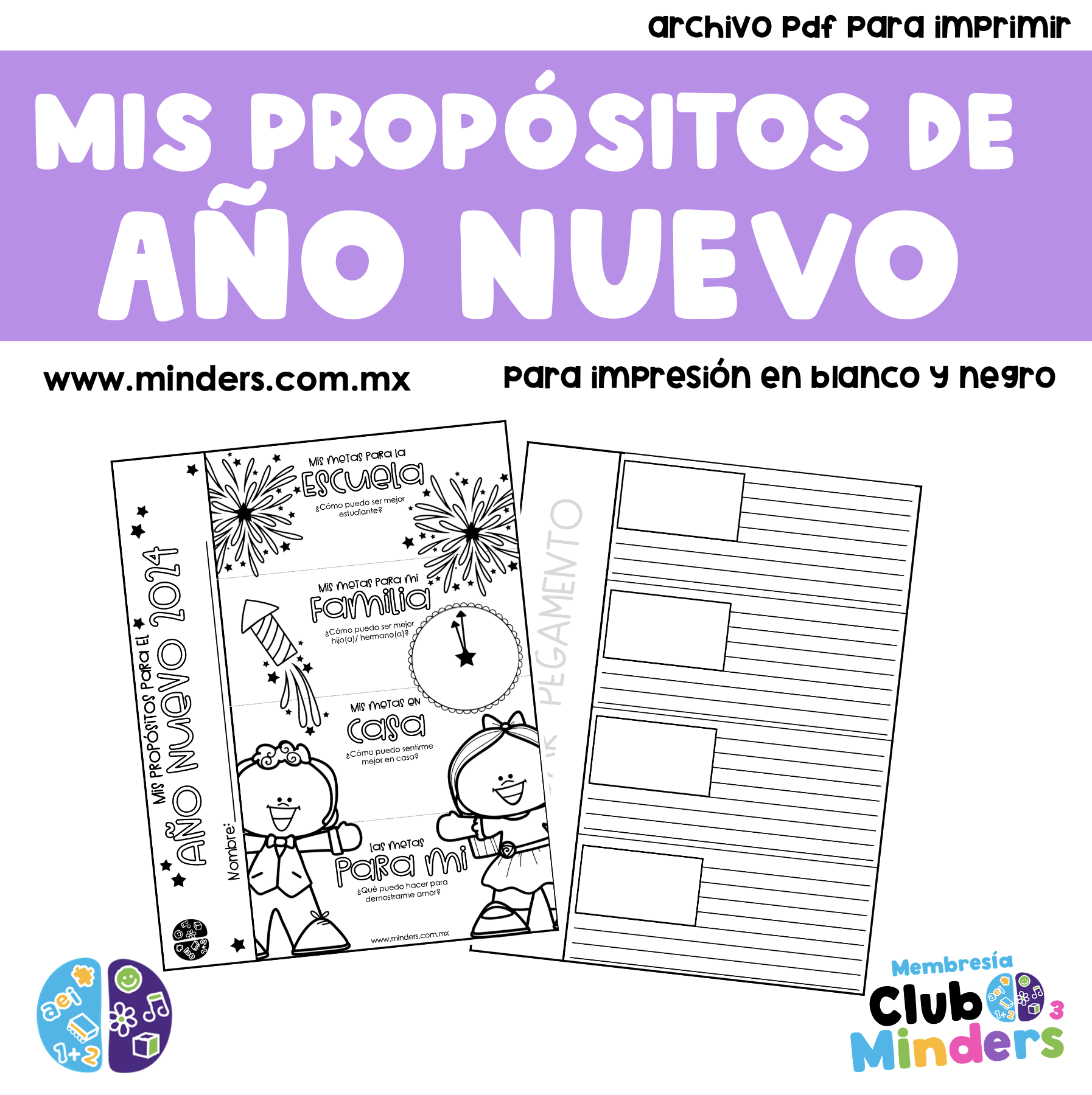 Mis propósitos de Año nuevo 2024 – Mindersmx