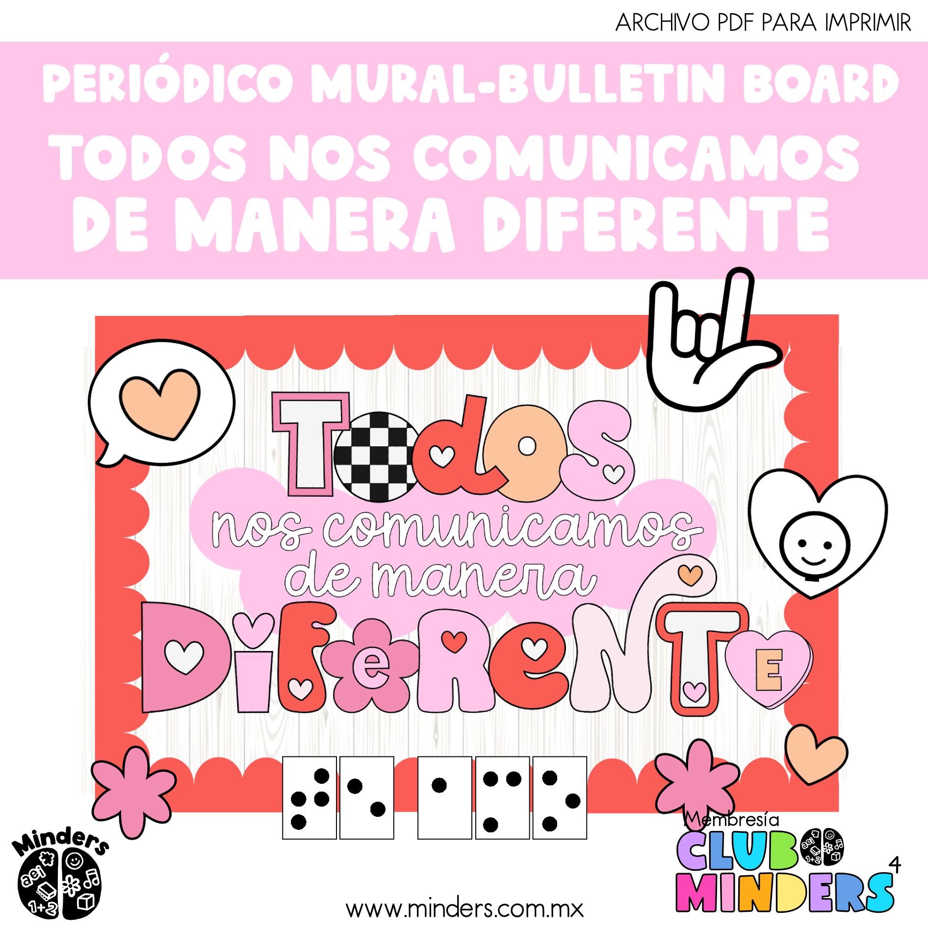 Bulletin board - Periódico Mural Todos nos comunicamos de manera difer ...