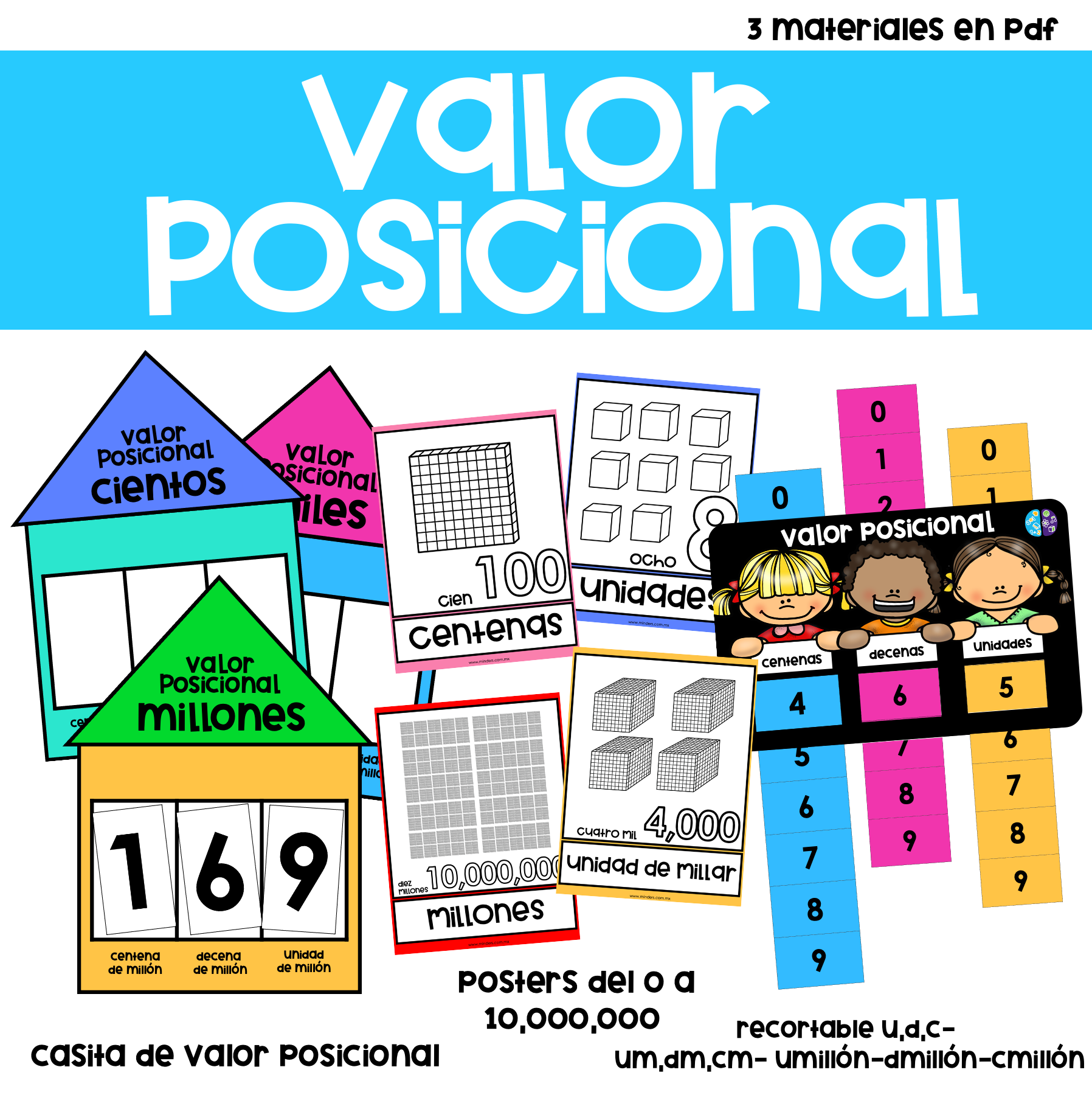 Ejercicios de Valor Posicional – Mindersmx