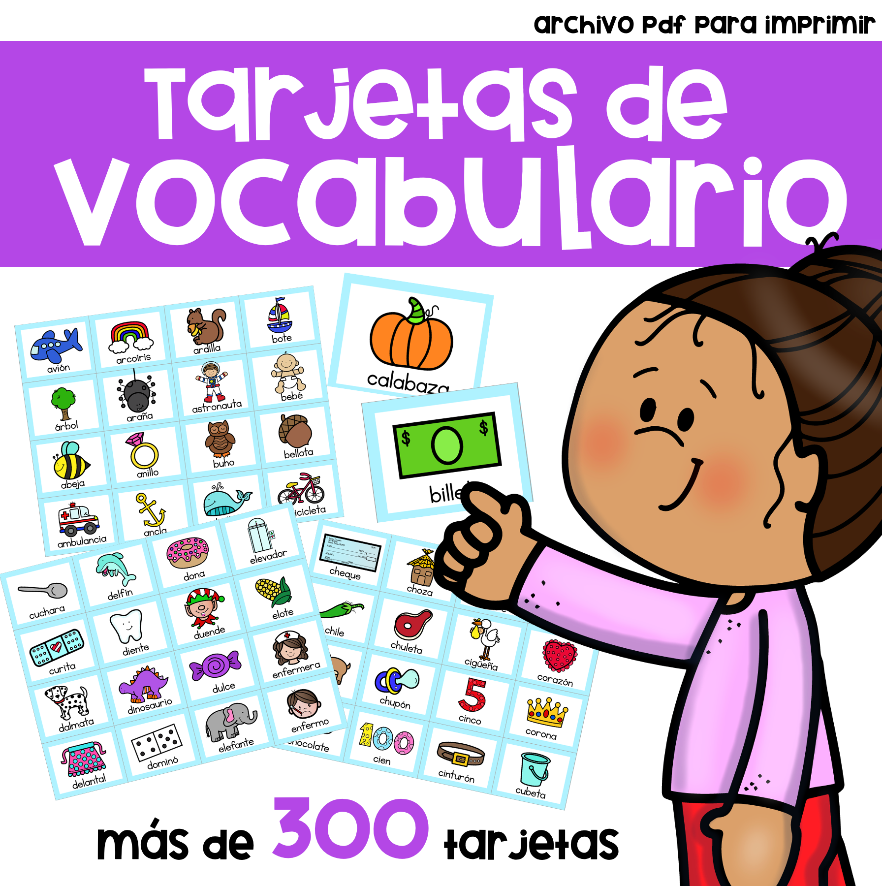 Tarjetas de Vocabulario – Mindersmx