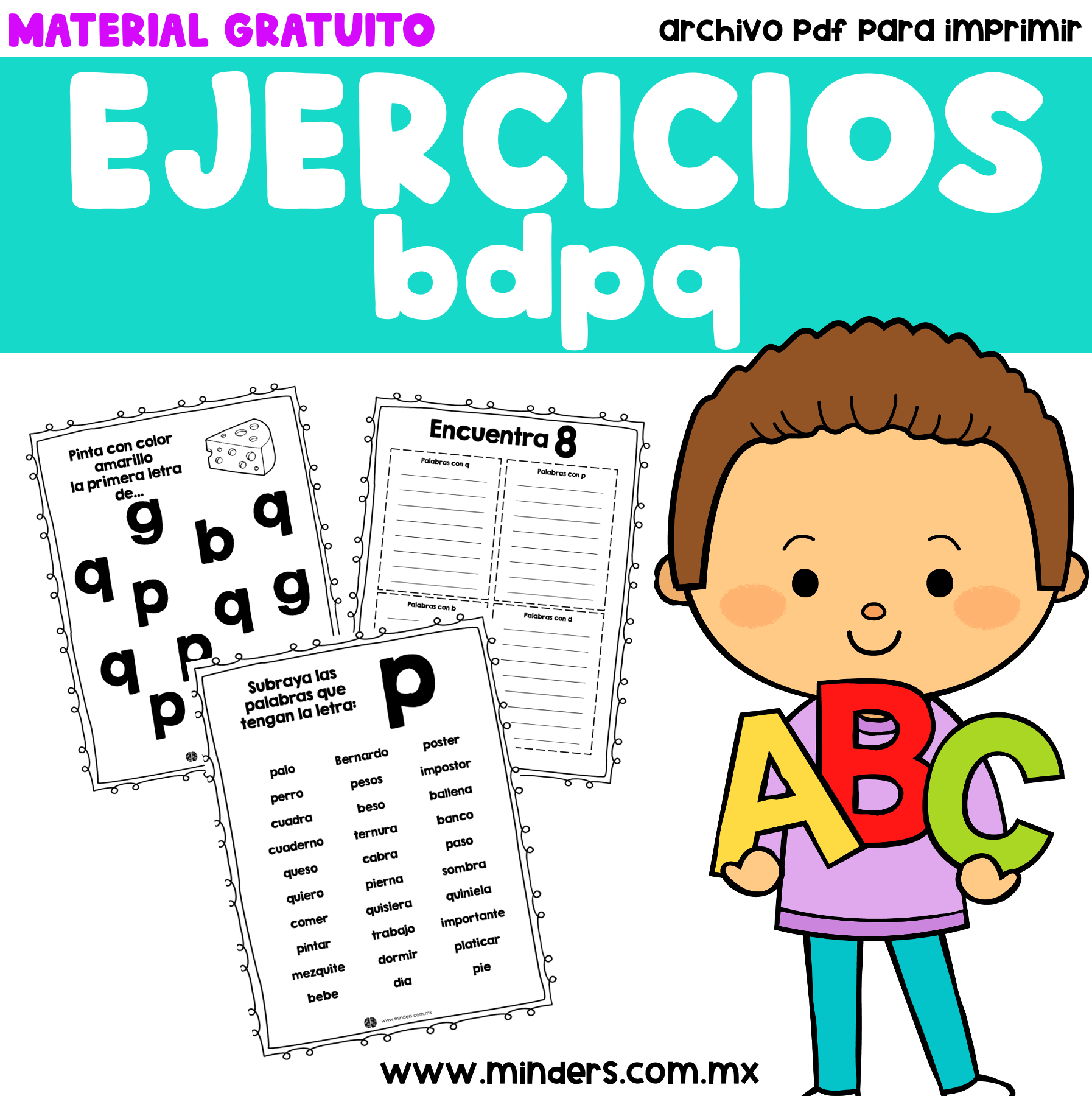 Ejercicios BDPQ - MATERIAL GRATUITO MINDERS – Mindersmx