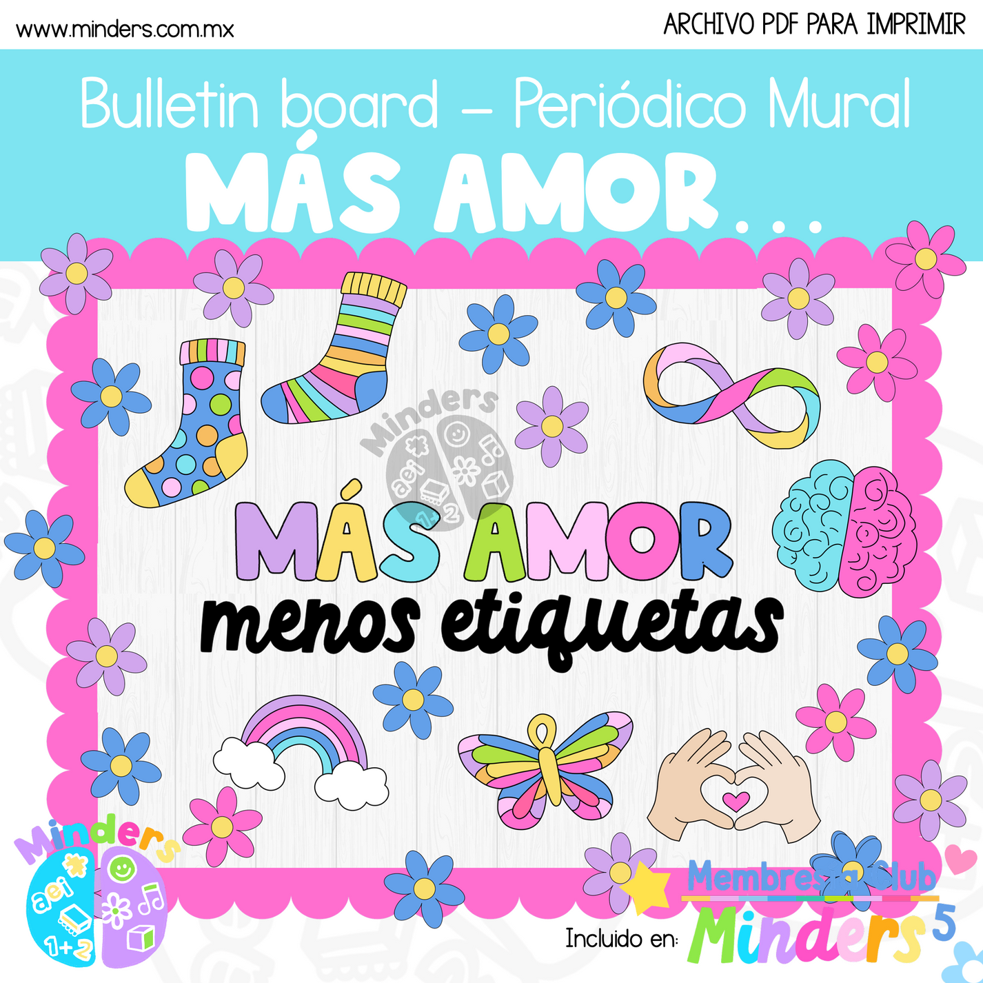 Murales inclusivos para todo el año - Growing Bundle – Mindersmx