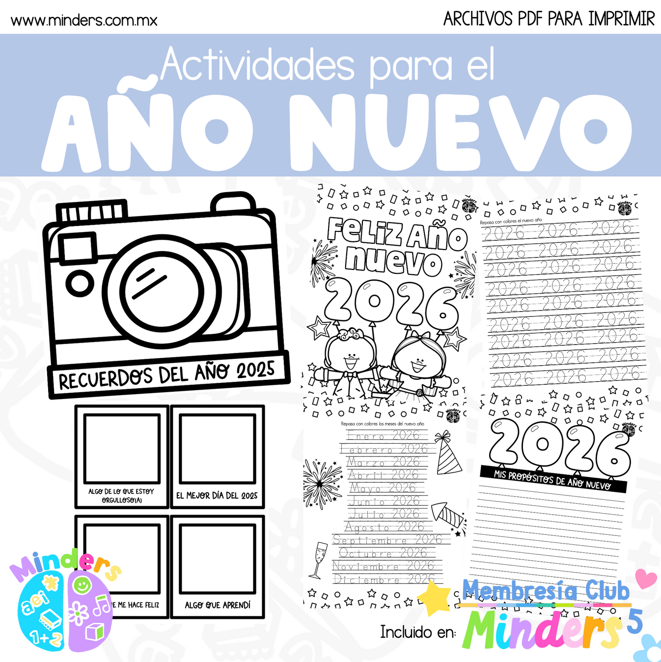 Actividades para el Año Nuevo 2026! – Mindersmx