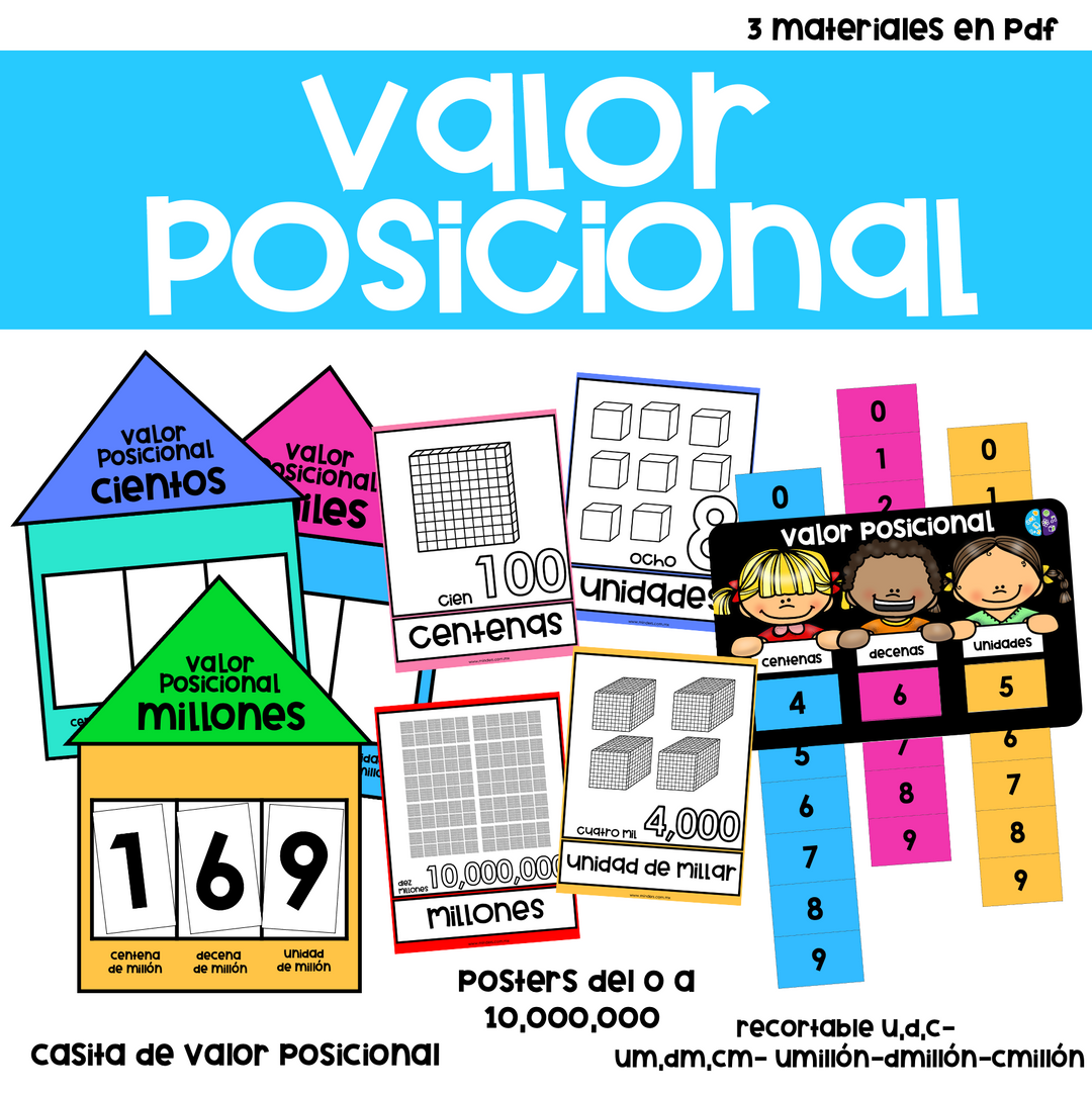 Ejercicios de Valor Posicional – Mindersmx