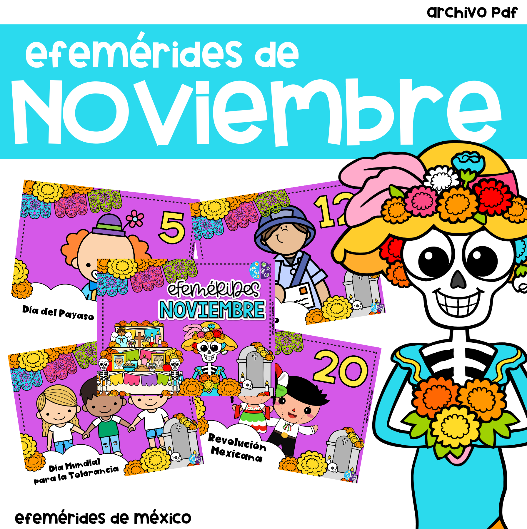 Efemérides del Mes de Noviembre – Mindersmx